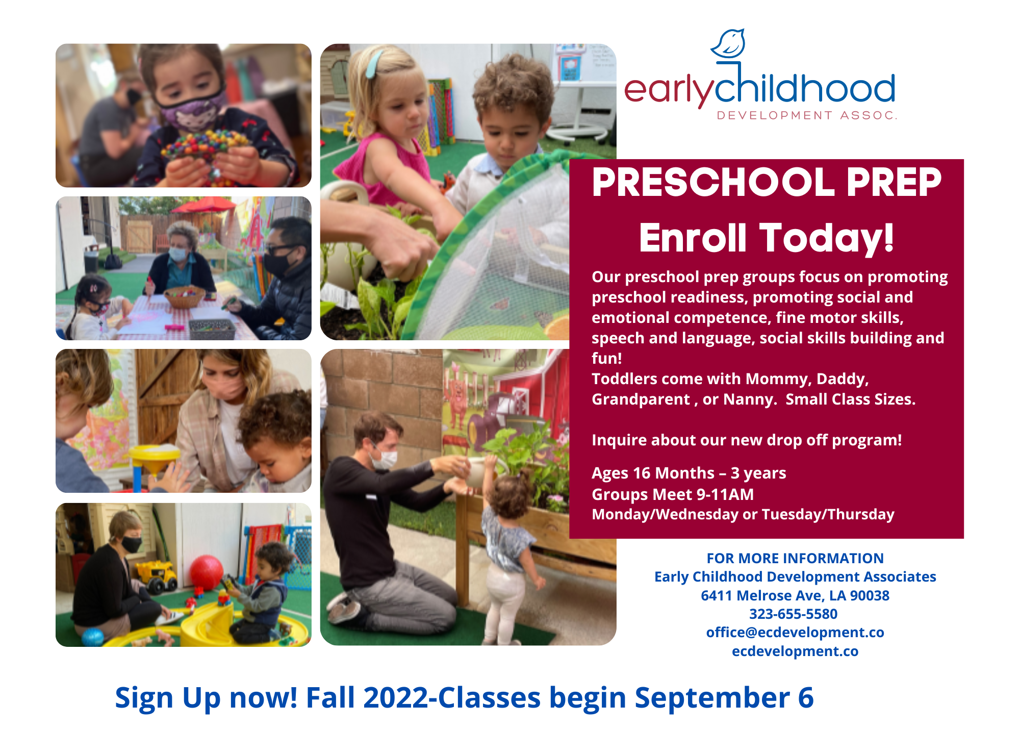 Preschool Prep Signup!